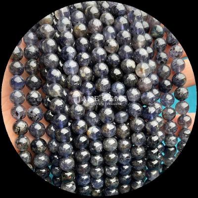 China Assorted Color Round Natural Gemstone Beads Ruby Zoisite Apatite for Jewelry Making for sale