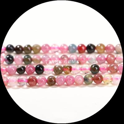 Китай Естественный многоцветный круглый драгоценный камень бусины африканский бирюзовый зеленый точка для браслетов Ожерелья Серёжки Сделать самостоятельно ювелирные изделия продается