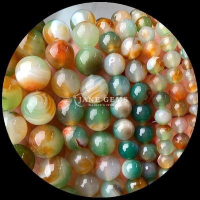 Китай Сделайте самостоятельно ювелирные изделия Сделать 8 мм круглые натуральные драгоценные камни Бусы в вишневом агате и различные нити агата для сережек продается