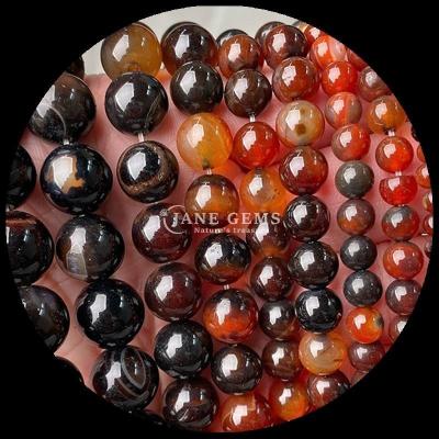 China Pedras preciosas de forma redonda, de cores variadas, de ágata, para brincos de jóias à venda