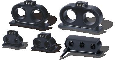 China Round Three Phase Current Transformer With Copper Busbars 5mA-200mA for sale
