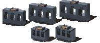 Quality Rectangular Three Phase Current Transformer 200 5A Sensor Open Close Structure for sale