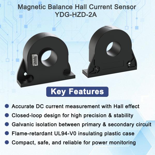 Quality Magnetic Balance Hall Effect DC Current Sensor Transducer Measurement 250A for sale