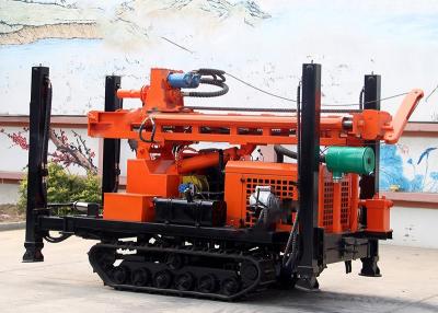 Cina Piattaforma di produzione pneumatica di potere 260m della roccia diesel del pozzo d'acqua in vendita
