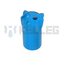 China Top Hammer Rock Drill Bits 7/11/12 Degree Tapered Button Bits for Mining - 32-41mm Diameter Range for sale