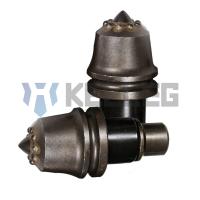 China Tungsten Carbide Foundation Drill Picks 25mm Head Diameter Coal Mining Bits Bullet Teeth for sale