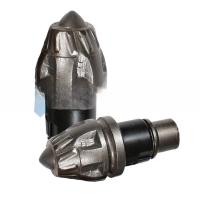 China Tungsten Carbide Foundation Drill Picks 25mm Head Diameter Coal Mining Bits Bullet Teeth for sale