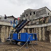 China Full Hydraulic Crawler Anchor Drilling Rig with 100mm Max Diameter and 3300mm Lifting Height for sale