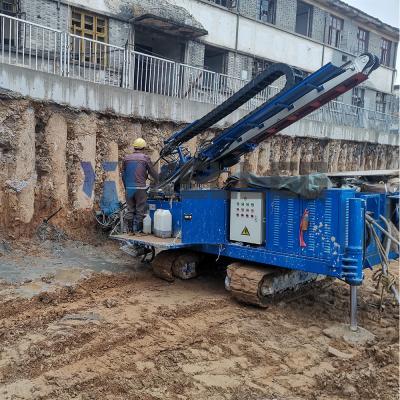 China Various models Full Hydraulic Crawler Anchoring drilling rig for Self drilling anchor bars for sale