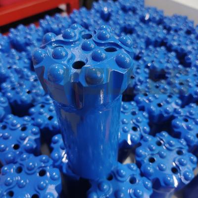 China T38 64mm Retractable Button Drill Bit T38 70mm Top Hammer Rock Drill Button Bits for sale