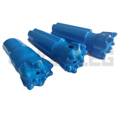 China T38 64mm Retractable Button Drill Bit T38 70mm Top Hammer Rock Drill Button Bits for sale