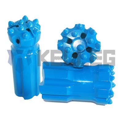 China T45 89mm Retractable Rock Drill Thread Button Bit Top Hammer Tungsten Carbide Drill Bit for sale