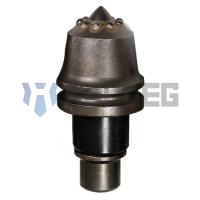 China Tungsten Carbide Conical Pick Tools 16-25mm Head Diameter for Foundation Drilling and Mining Applications for sale