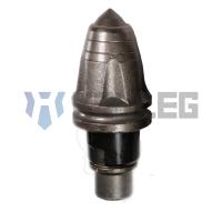 China Tungsten Carbide Conical Pick Tools 16-25mm Head Diameter for Foundation Drilling and Mining Applications for sale