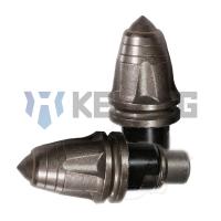 China Tungsten Carbide Conical Pick Tools 16-25mm Head Diameter for Foundation Drilling and Mining Applications for sale
