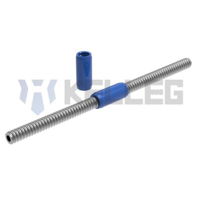 China High Strength Self Drilling Anchor System for Slope Engineering Full Threaded Steel Soil Nailing for sale