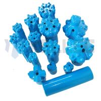 China R32 Threaded Button Bit 43mm 45mm 51mm for Quarrying Mining Top Hammer Rock Drilling for sale