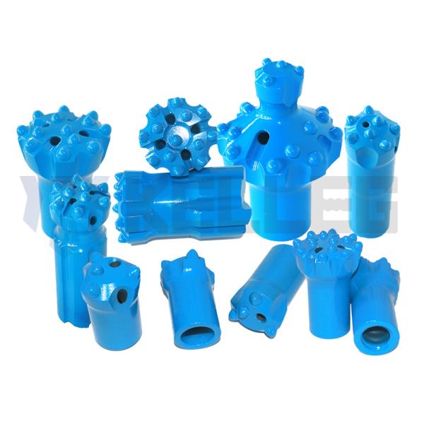 Quality Threaded Drill Bit Tungsten Ballistic Carbide Top Hammer Rock Threaded Drill for sale