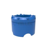 China Ore Mining DTH Symmetric Overburden Casing Drilling System 100m Depth Ring Bit for sale