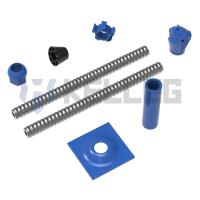China R38 Self Drilling Anchor System 38mm Hollow Bar 500kN Ultimate Load for Tunnels for sale