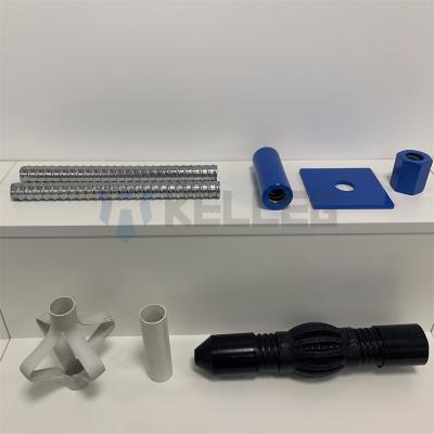 China Tie Back anchor bolt Rock Dowel Tensioning bar Mine Roadway Thread Bar System Support Refined Rolled for sale