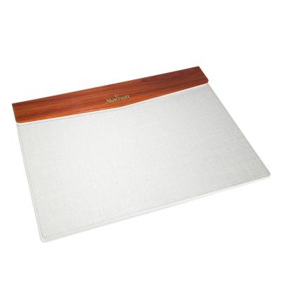 China Free sample china manufacturer 5-star hotel real leather office desk pad for sale