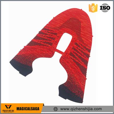 China Fly knitting vamp shoe upper for shoes made in china luxury flyknit running shoes upper for sale