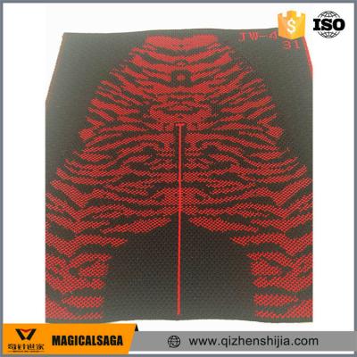 China Comfortable shoe vamp cheap flyknit material sneaker shoes man flyknit upper for sale