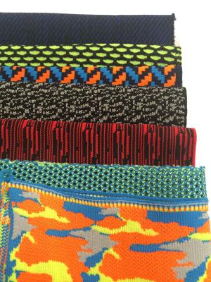China Cheap flyknit material sneaker shoes man quality flyknit upper fabric for sale