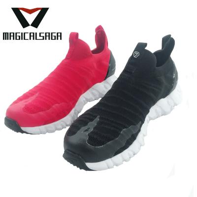China 2018 Manufacture hot sale sock upper men casual shoe sport fly woven upper for sale