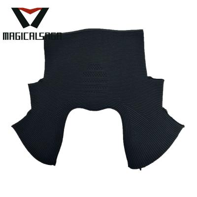 China Elastic racer 3D flyknit fabric running shoes upper material for men for sale