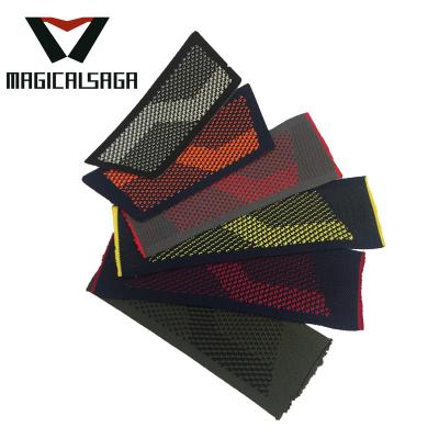 China Men casual textile vamp flip flops outdoor comfort knit flat slipper upper for sale