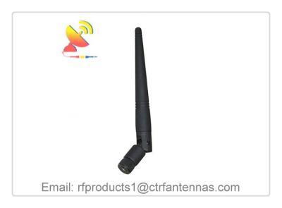 China C&T RF Antennas Omnidirectional RF Antenna 4 INCH Wifi 2.4G Antenna Rubber Duck Dipole Antenna with SMA (Pin) Connector for sale