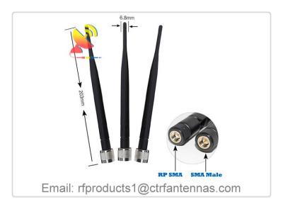 China C&T RF Antennas Omnidirectional Wifi Antenna N-type Portable Rubber Duck Antenna 2400-2483 MHz 2.4G Wifi Antenna for sale
