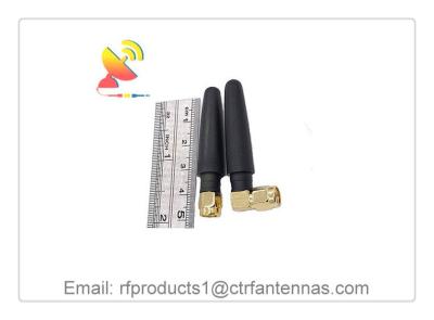 China C&T RF Antennas Omni Dipole Rubber Duck Antenna Telemetry 915 MHz Frequency With SMA Male Right Angle Connector for sale