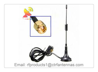 China C&T RF Antennas Magnetic Antenna 900/1800MHz GSM Antenna Sucker Cap Antenna with 3m Extension Cable SMA Male Connector for sale