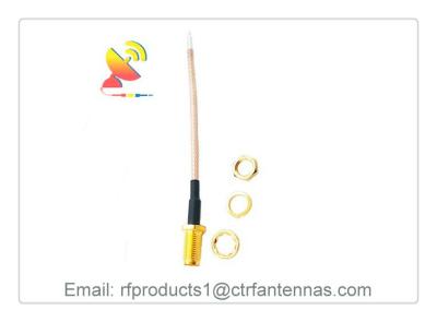 China C&T RF Antennas IP65 Waterproof SMA Bulkhead Female connector RF coaxial cable assembly with RG316 Cable Antenna Adapter for sale