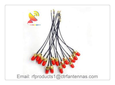 China C&T RF Antennas RP SMA Bulkhead Jack to U.FL RF Coaxial Cable Assemblies w/RG1.13 RF Cable for RF Antennas Cable Adapter for sale
