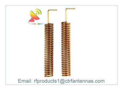 China C&T RF Antennas 868 MHz 915 MHz Dual-band Spring Antenna with Custom Size RF Antenna for Lora / ISM for sale