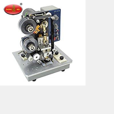China Inkjet Printer Semi Automatic Sticker Labelling Machine, With Code Printer for sale
