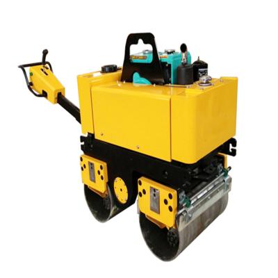 China Selling Road Equipment ZM-80C Diesel Engine Walk Behind Vibration Tandem Small Road Roller for sale