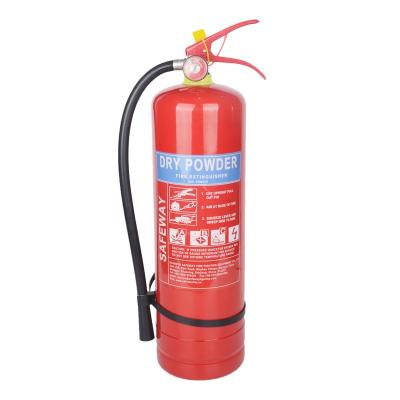 China Tragbares trockenes des Pulver-St12 Stahlgewicht des Feuerlöscher-4KG zu verkaufen