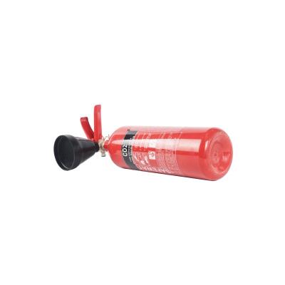 China 2kg Kohlenstoffstahl CO2 Feuerlöscher-Messingventil und 140mm Außendurchmesser zu verkaufen