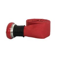China Safewayfire SWHH Fire Hydrant Hose 30m Length 2.5 Inch Diameter 20 Bar Pressure with Spray Nozzle for sale