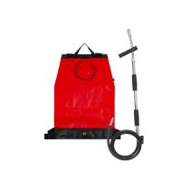 China Red Collapsible Fire Fighting Knapsack 20L Water Sprayer Backpack - PVC Net Clamping Cloth Construction for sale