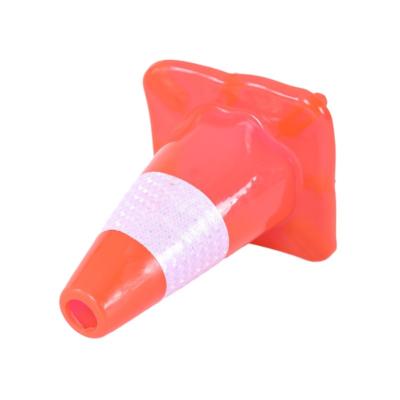 China PE Orange Weather Resistant High Visibility Traffic Safety Cone For Outdoor for sale