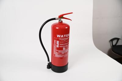 China 12L de capacidad Extintor de incendios con agua industrial Presión de ensayo 25bar 1 año en venta