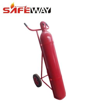 China Co2 10kg Red Cylinder Extinguisher Fighting Fire Wheeled EN3 Certificate for sale