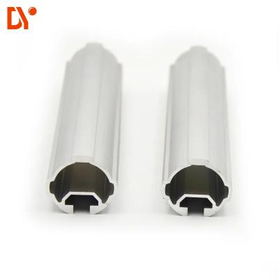 Cina Metropolitana magra di alluminio della struttura della T-scanalatura del tubo di DY28-02A per il sistema dello scaffale di tubo in vendita