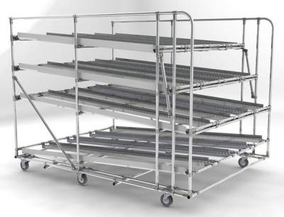 China DY-60*25 Industrial Roller Track Flow Rail Steel Conveyor Roller For Warehouse Shelf for sale